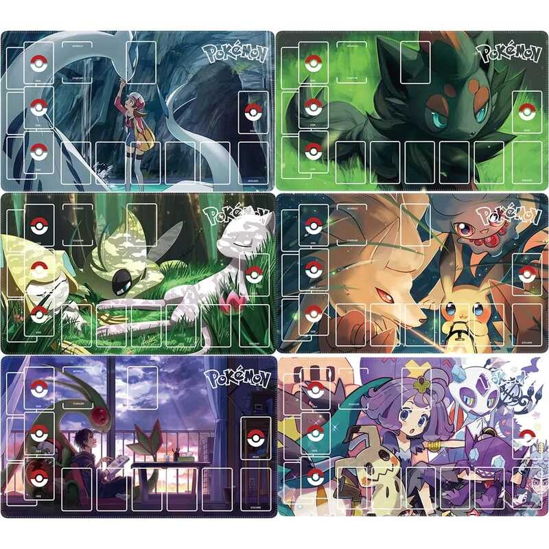 Gaming Mouse Pad Pokemon PTCG Card Pad Acerola Mew Mimikyu Self Made ...