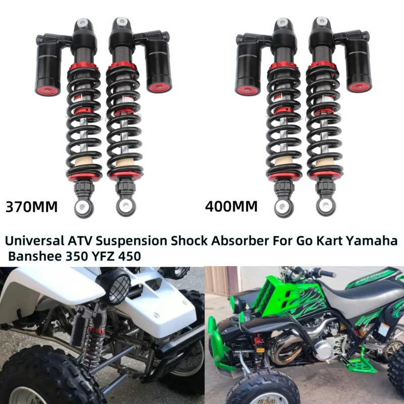 370MM 400MM Suspension Damper Air Shock Absorber For Go Kart Yamaha ...
