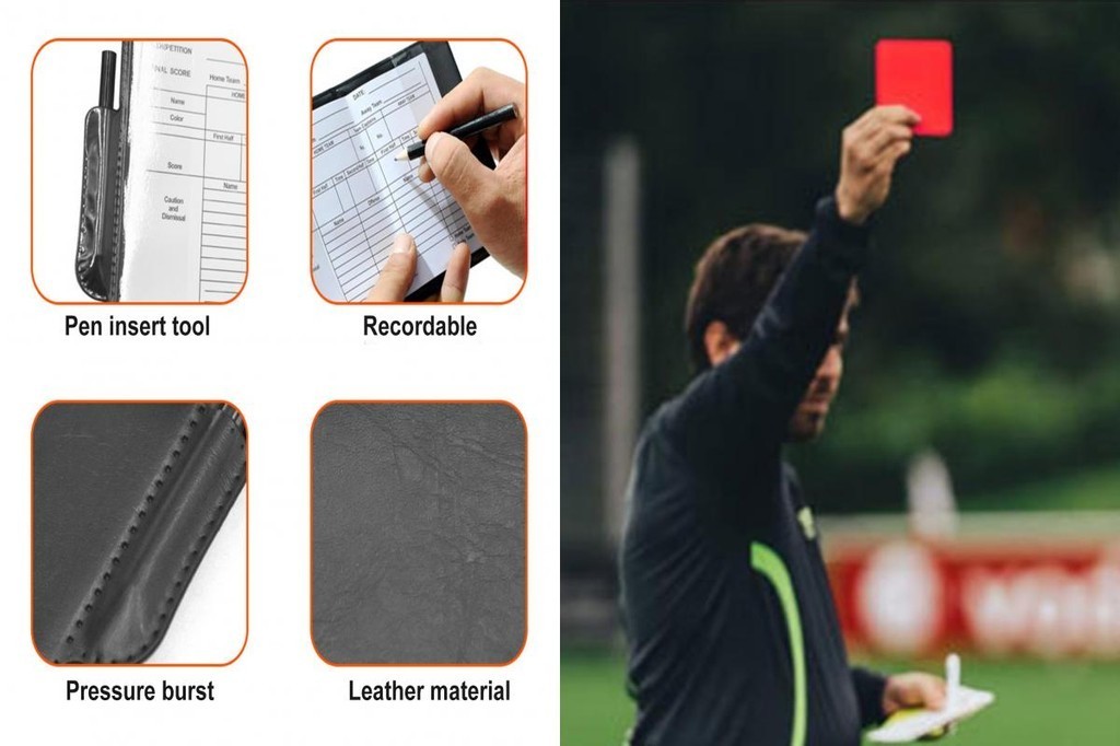 SPM Soccer Yellow Card Professional Football Referee Cards Set Red ...