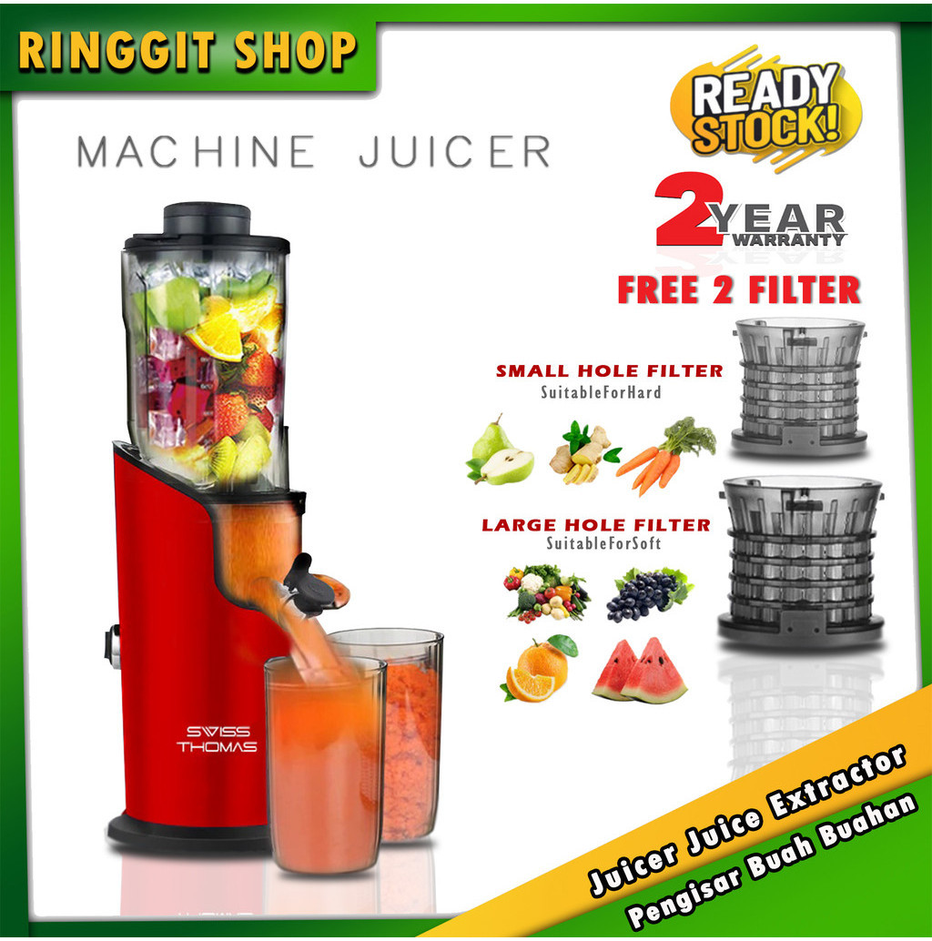 Ringgit Shop Screenless Filter Free Slow Juicer Juice Extractor ...