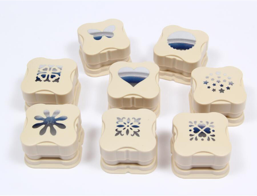 Square Hole Puncher Magnetic Embossing Device Children's Educational ...
