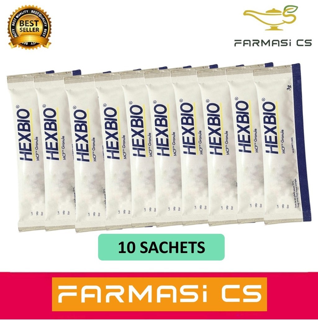HEXBIO Granule Probiotic 10 sachets EXP:09/2026 [ FARMASI CS ] | Shopee ...