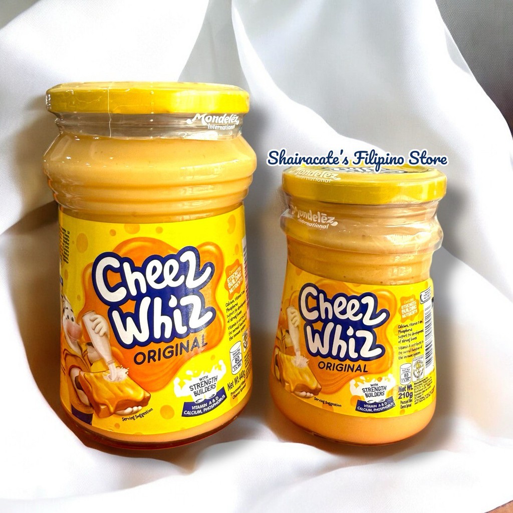 CHEEZ WHIZ JAR - ORIGINAL CHEESE SPREAD | Shopee Malaysia