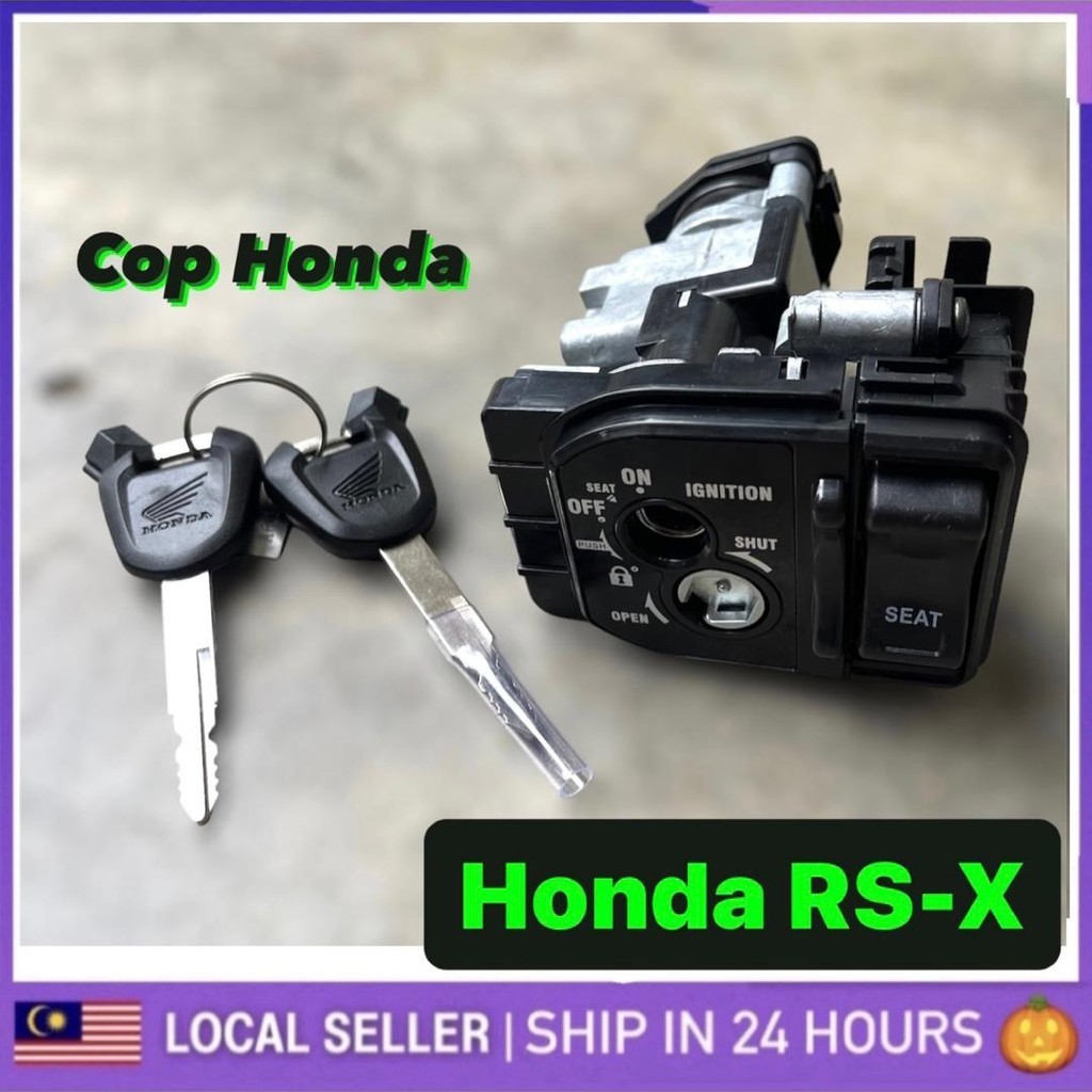 Honda RSX150 MAIN SWITCH SET KUNCI SET 35100-K2P-M01 RS-X RSX 150 KEY ...