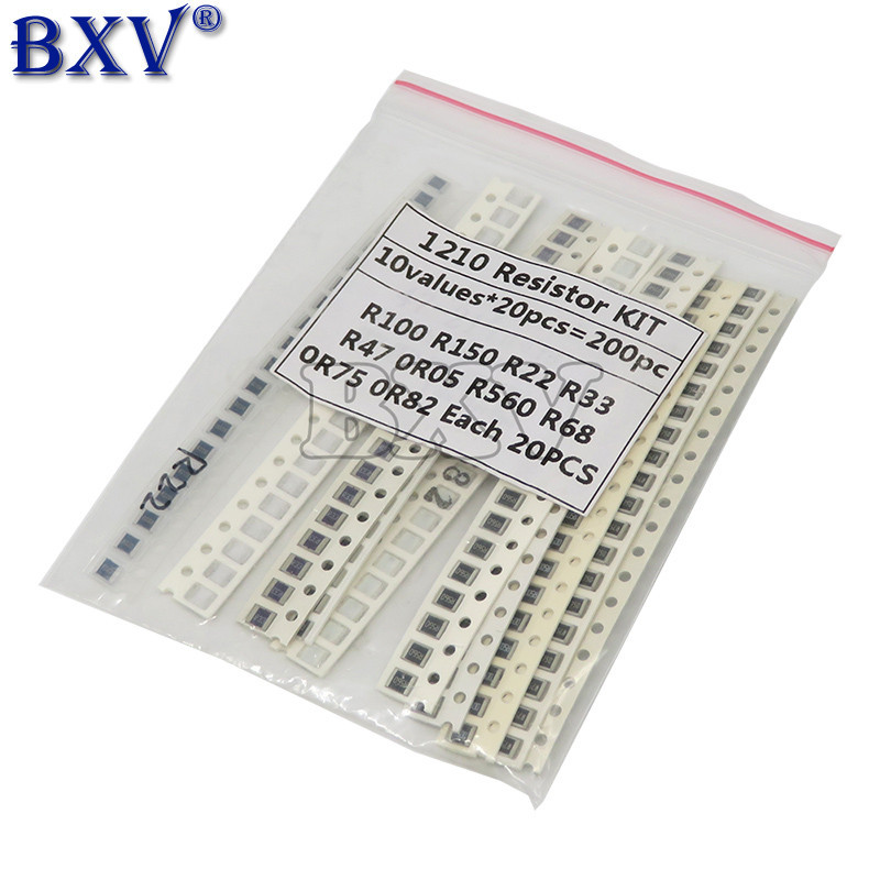 200PCS 660PCS 720PCS 4000PCS 0402 0603 0805 1206 1210 2512 1% 5% SMD ...