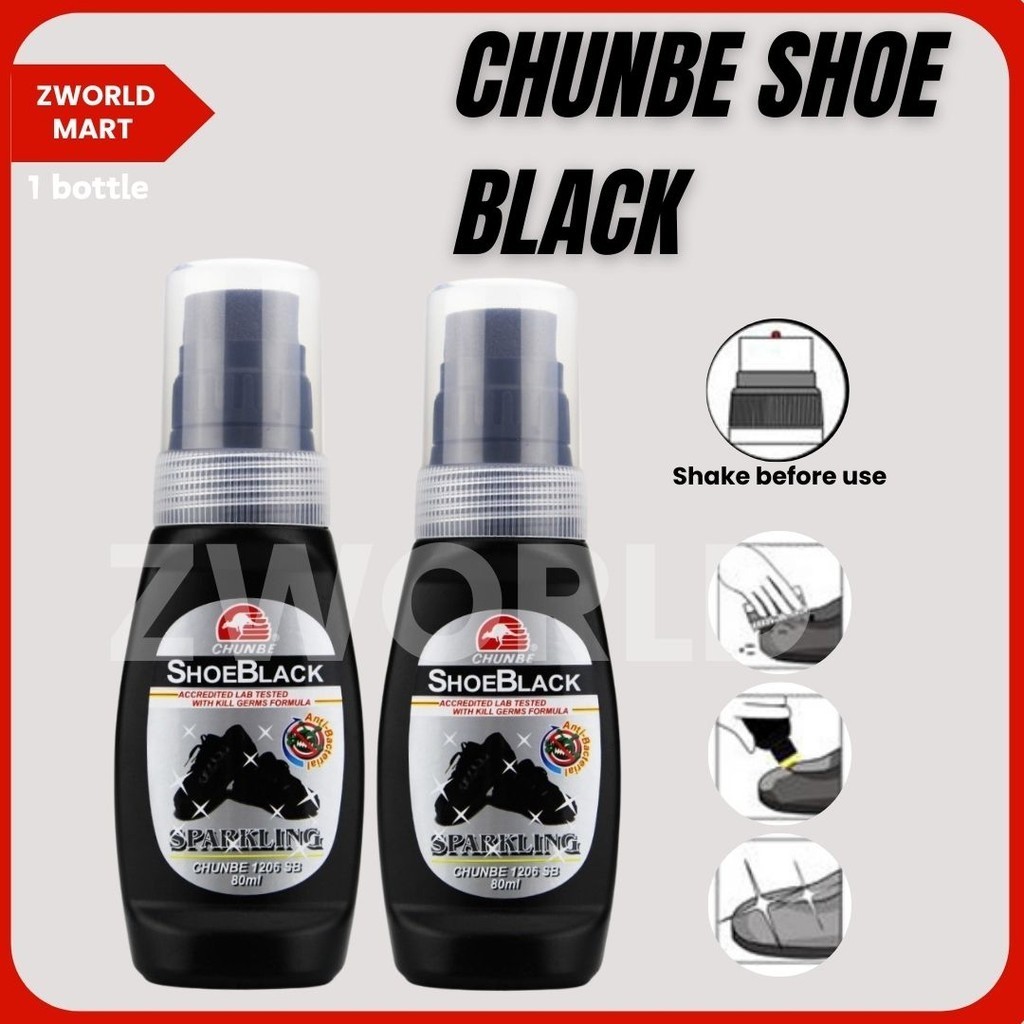 Chunbe 1106 (120ml) & 1206 (80ml) Shoe Black | Shopee Malaysia