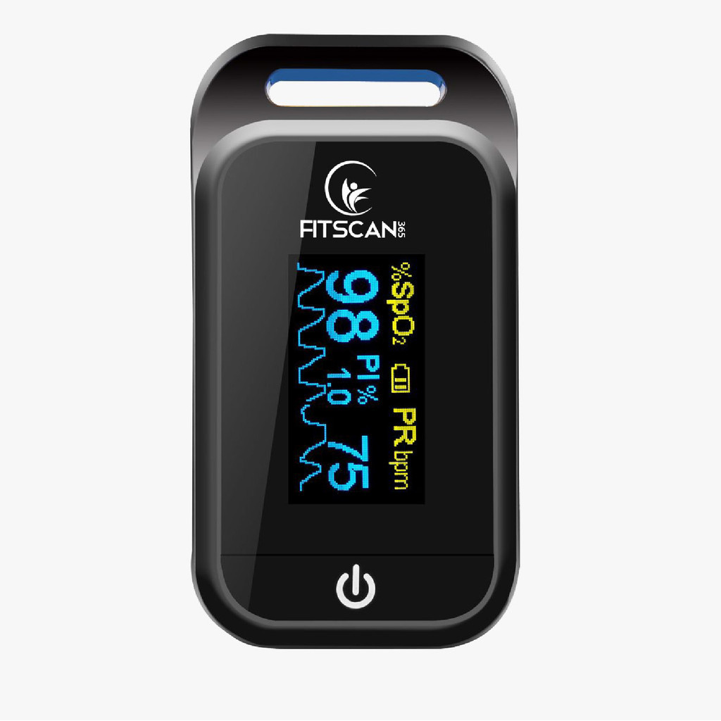 FITSCAN Digital Fingertip Pulse Oximeter - Super Fast & Accurate Heart ...