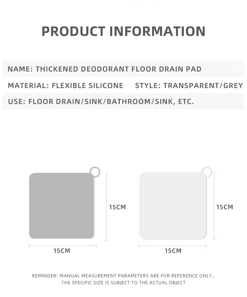 [Ready Stock] Thicken Silicone Floor Drain Deodorant Cover Kitchen ...