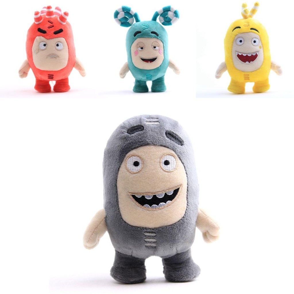 Plush 18cm Oddbods Soft Cuddly Toy Newt Bubbles Pogo Zee Jeff Slick ...