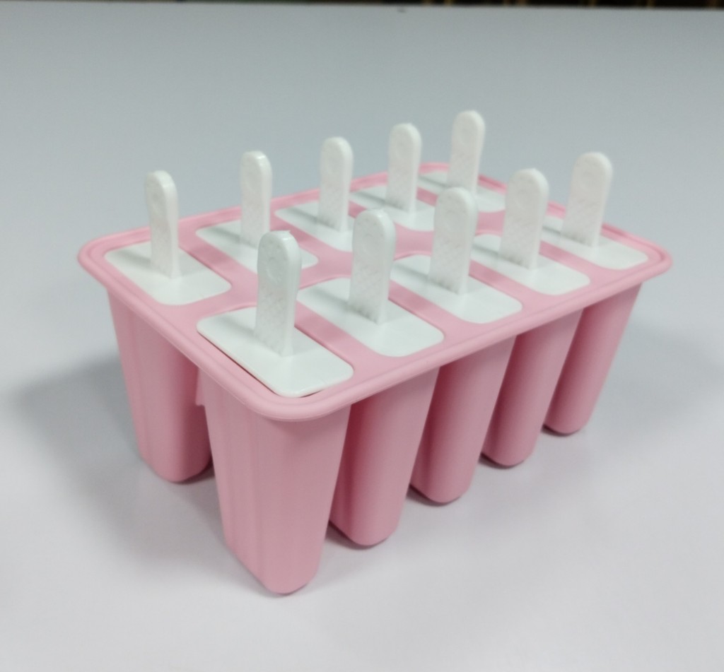 Food Grade Silicone Popsicle Mold 4 Compartments 6 Compartments 10 ...