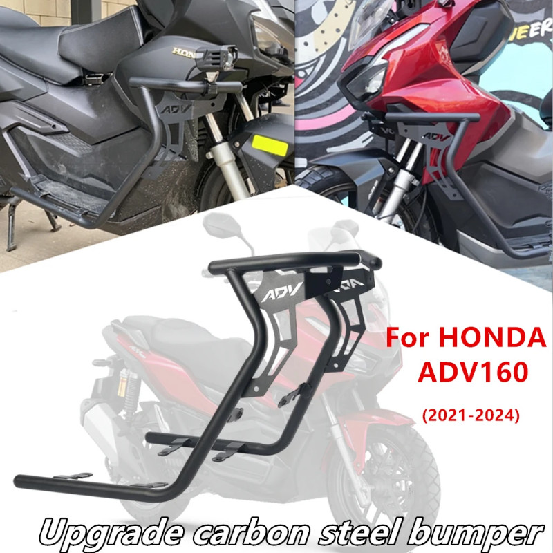 For HONDA ADV160 ADV160 Adv 160 Motorcycle Bumper Engine Guard Frash Crash Bar Engine Frame ...