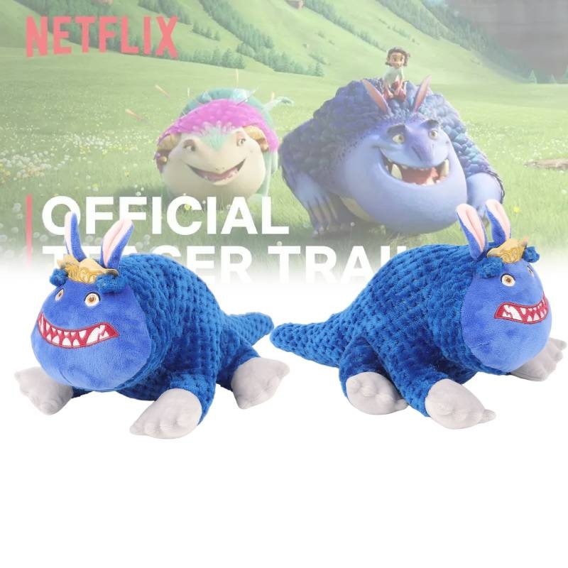 Doll Plush Spellbound Fun Blue Monster Design Adorable Cartoon Cuddly ...