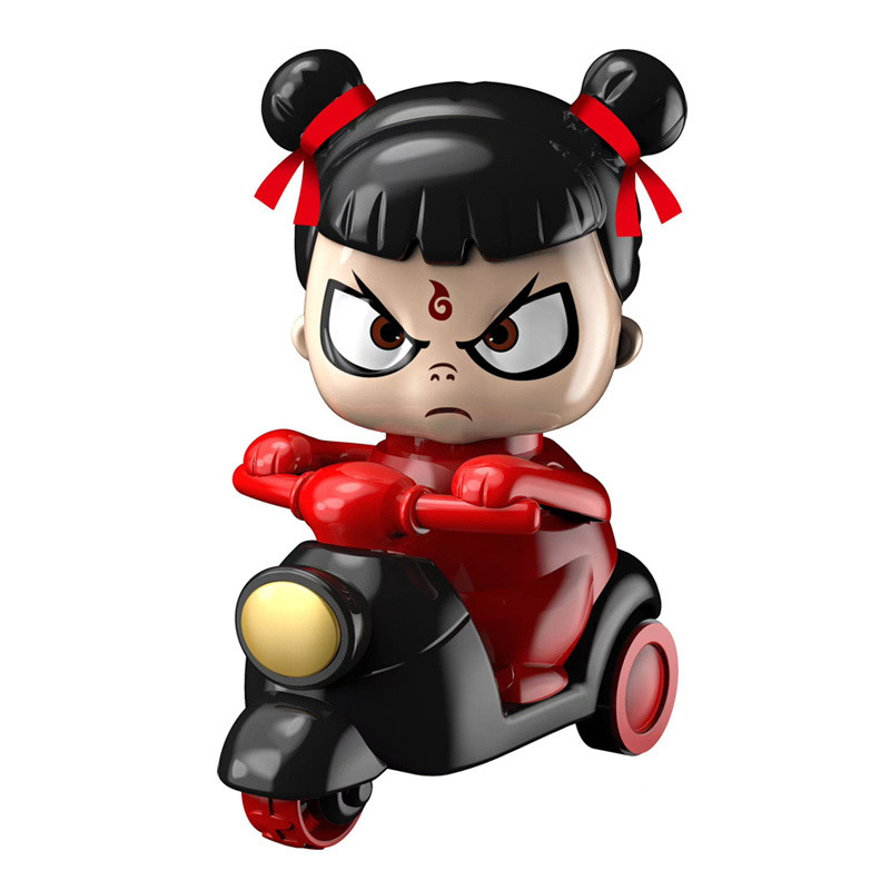 [Ready Stock] Nazha Press Cartoon Car Children's Toys Creative Nezha ...