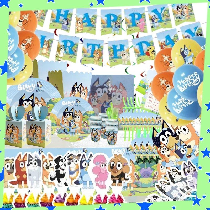 Birthday Cheerful Theme Party Decoration Pull Flag Insert Row Package ...