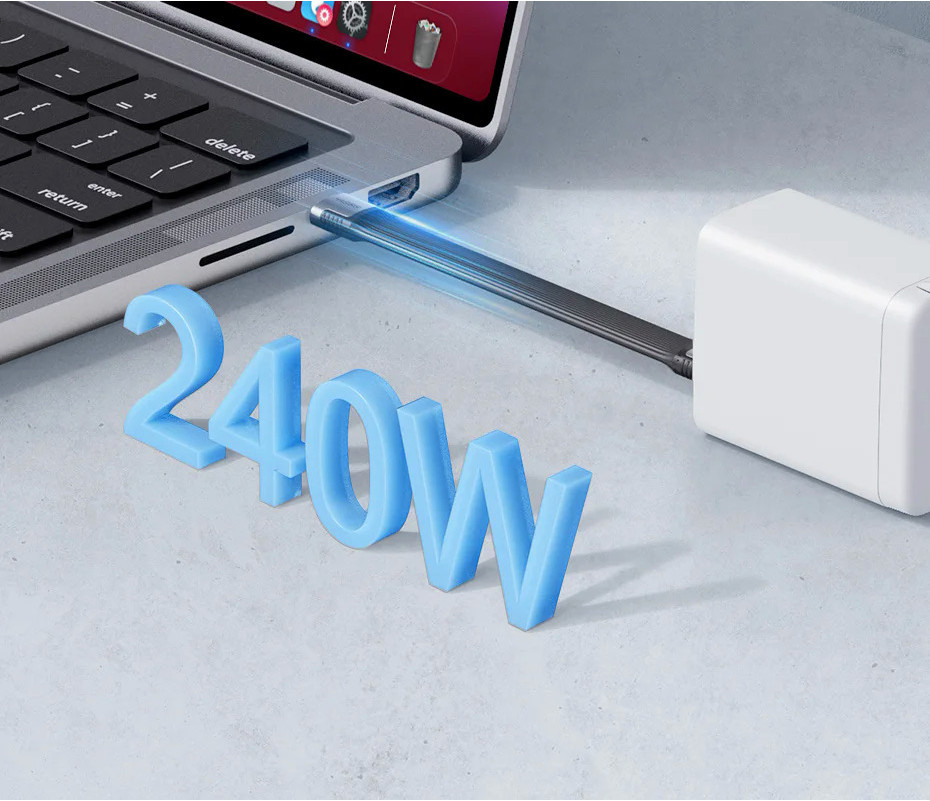 Hagibis USB4 Data Cable 40Gbps USB C to Type C Short Cable PD 240W 8K ...