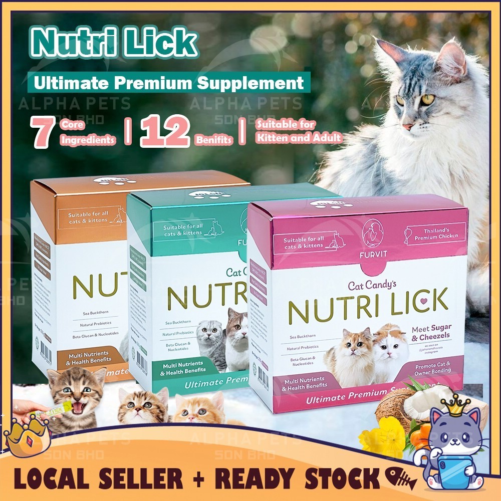 CATQUEEN New Zealand Cat Candy's Nutri Lick Cat Pet Premium THAI ...