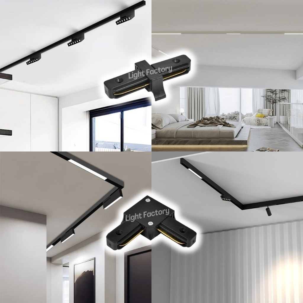 🔥HOT🔥Track Joint for Surface Track Light I Joint Shape / L Joint Shape ...