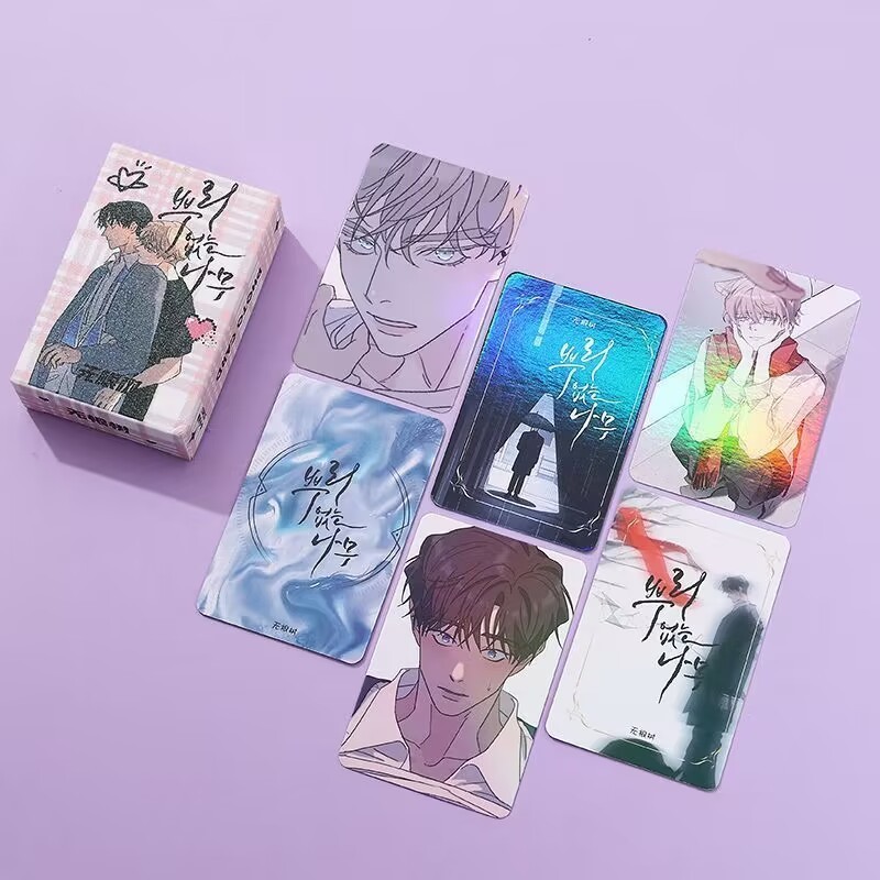 55 Pcs/Set Korean Comic Manwha Jinx Laser Lomo Card Zhou Jae-kyung ...