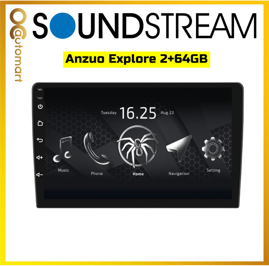 Free Reverse Camera Soundstream Anzuo Ultra Series Car Android Player ...