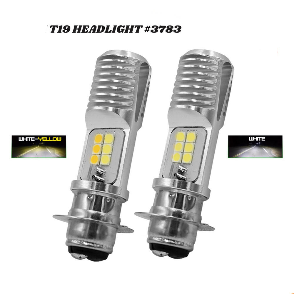 T19 Moto Headlamp Led Led motorcycle H6 P15D H6W Canbus Headlight Bulbs ...