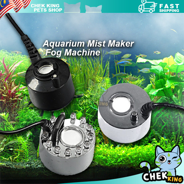 Aquarium Mist Maker Mesin Pembuat Kabus Akuarium Pond Fog Machine ...