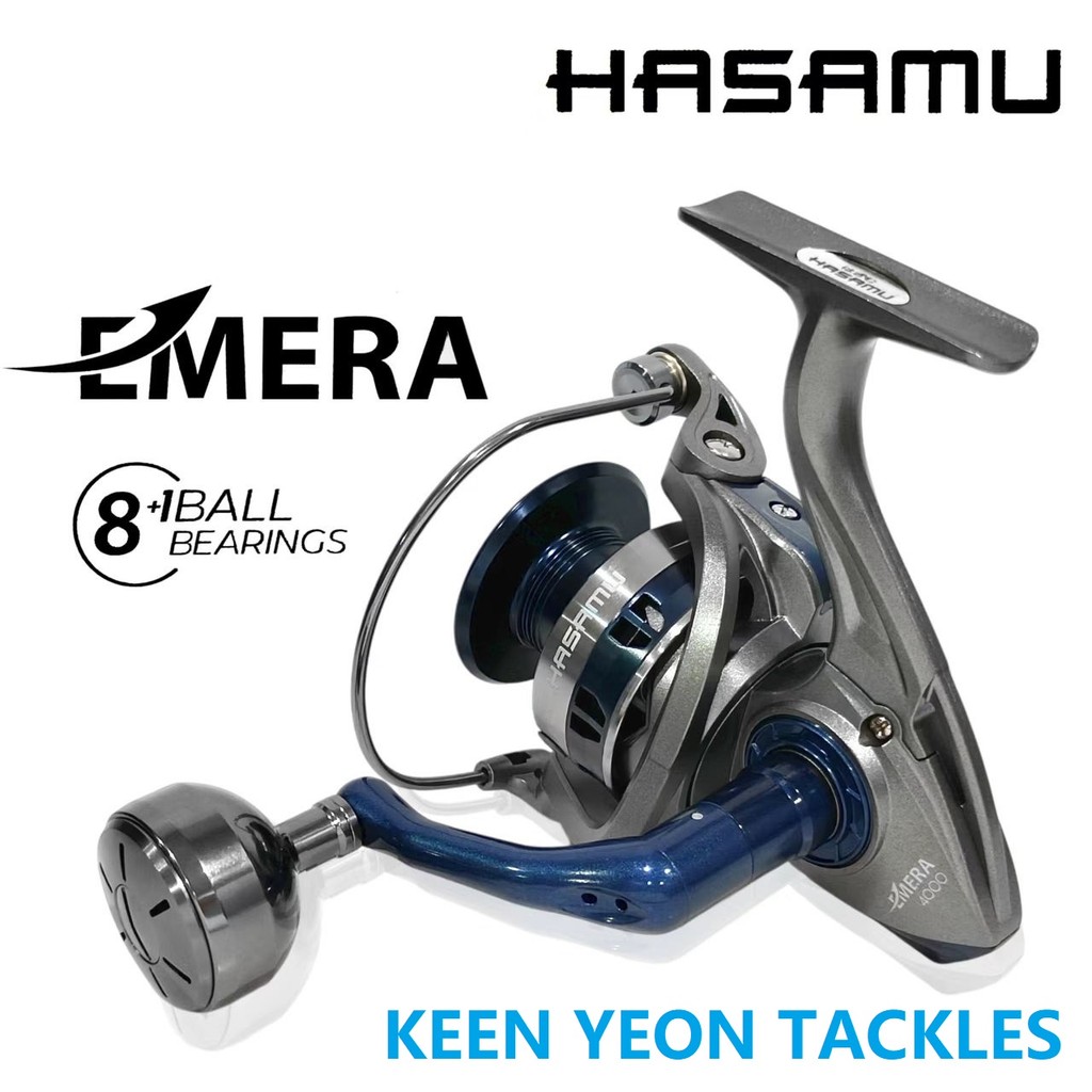 HASAMU EMERA FISHING REEL (SPINNING) | Shopee Malaysia