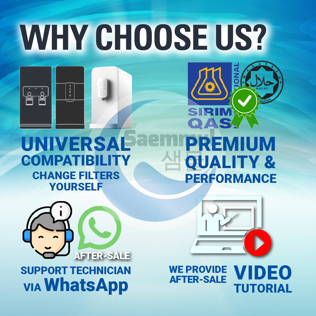 SAEMMUL SIRIM CERTIFIED COWAY NEO ALKALINE JAKIM HALAL WATER FILTER ...
