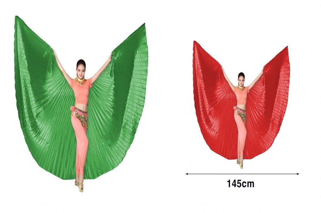 Bright Colored Wing Costume Wing Costume Prop Sparkling Belly Dance ...