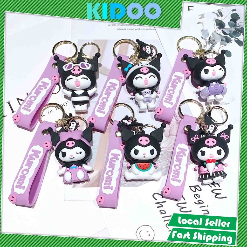 KIDOO Internet Celebrity New Sanrio Kuromi Melody Cinnamoroll PVC ...