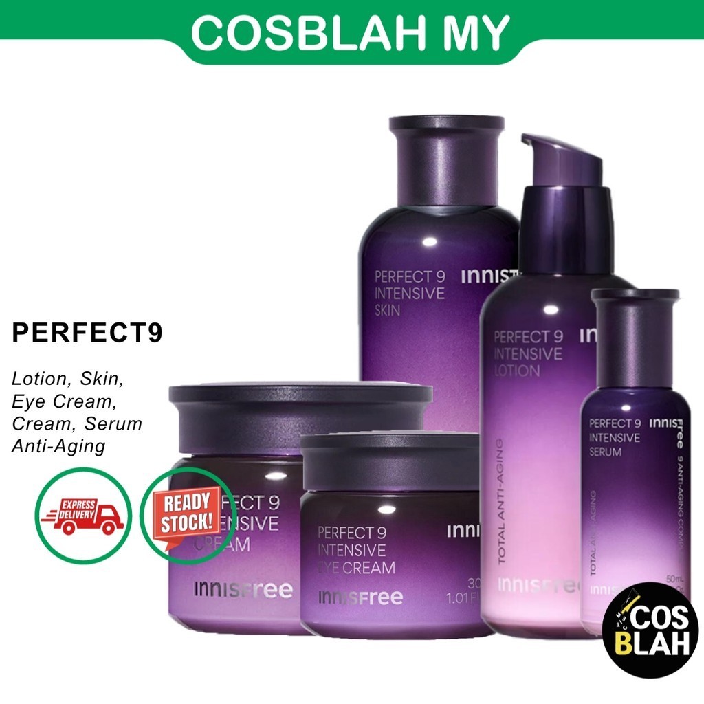 Innisfree Perfect 9 Intensive Line ( Cream, Eye Cream, Lotio, Skin ...