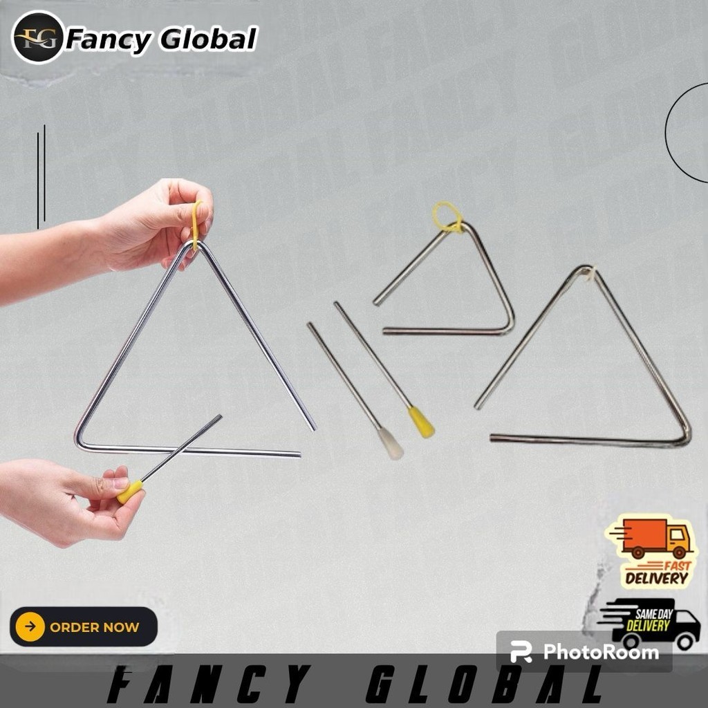 Kerincing 6" / Triangle 6" new ready stock | Shopee Malaysia