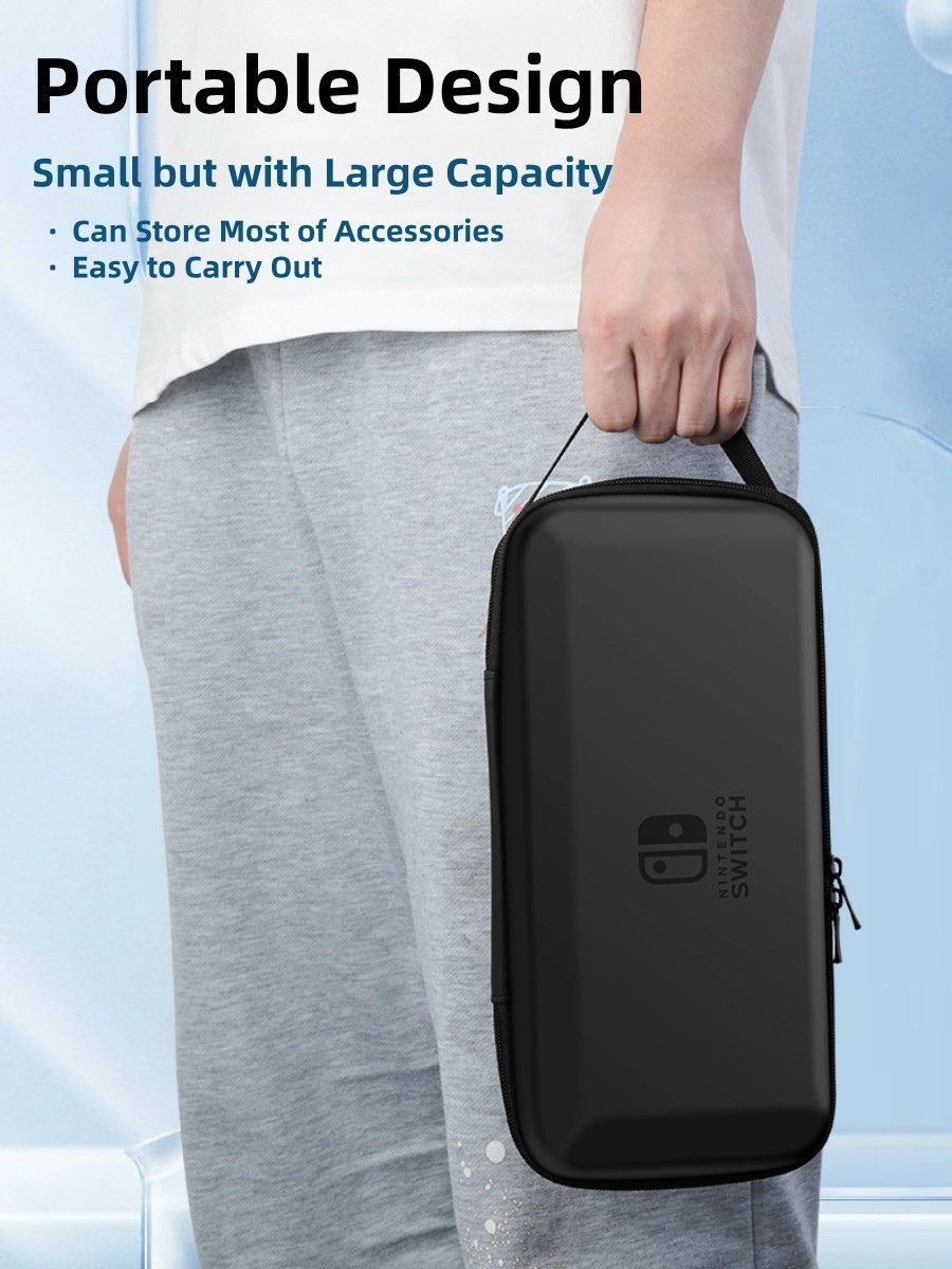 Switch Storage Bag Large Capacity for Nintendo Switch 1/ 2/ OLED with ...