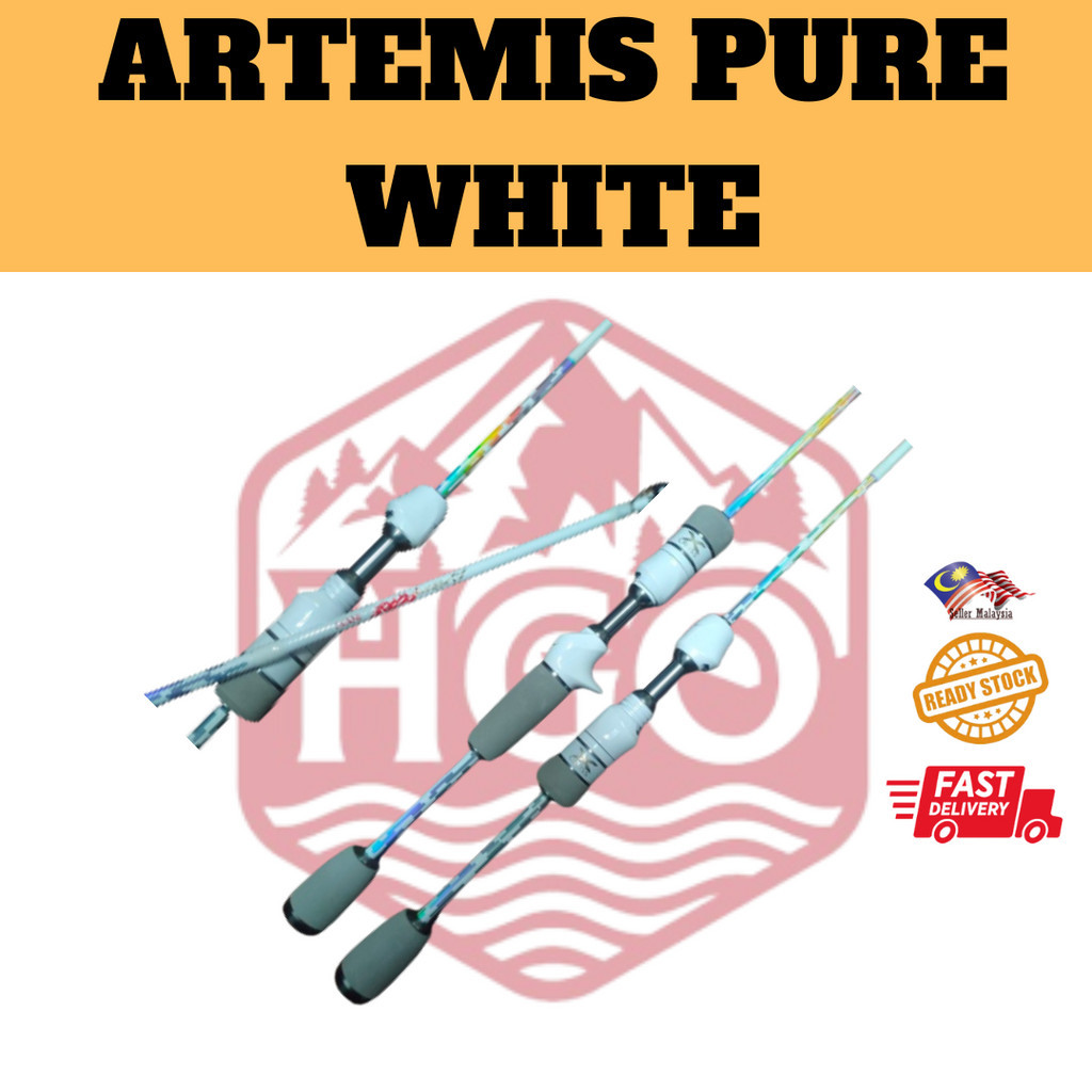 ArtemisPure Artemis Pure UL Fishing Rod Ultralight Spinning Baitcasting ...