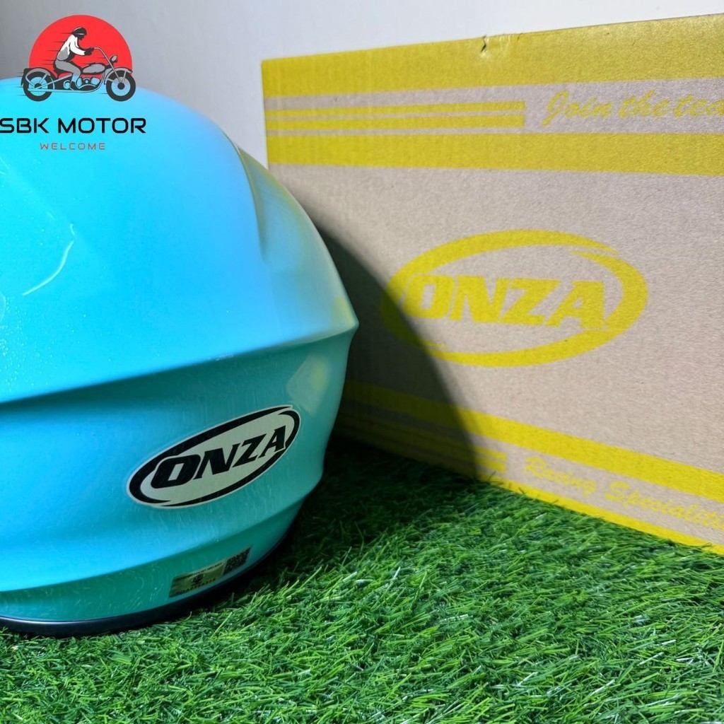 ONZA HELMET BUDAK K1 FOR HELMET KID (SIRIM APPROVED) BABY BLUE MINT ...