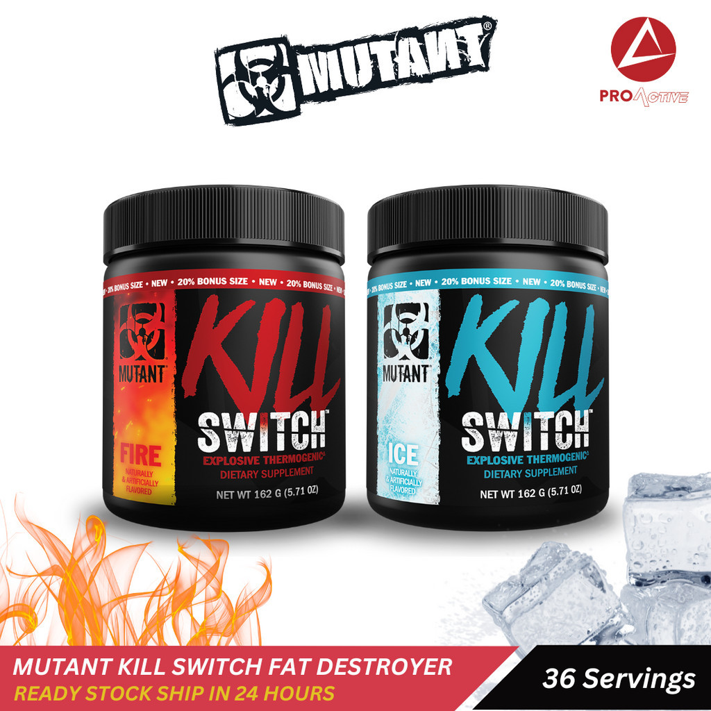 MUTANT, Kill Switch - Thermogenic Fat Burner, 36 Servings | Shopee Malaysia