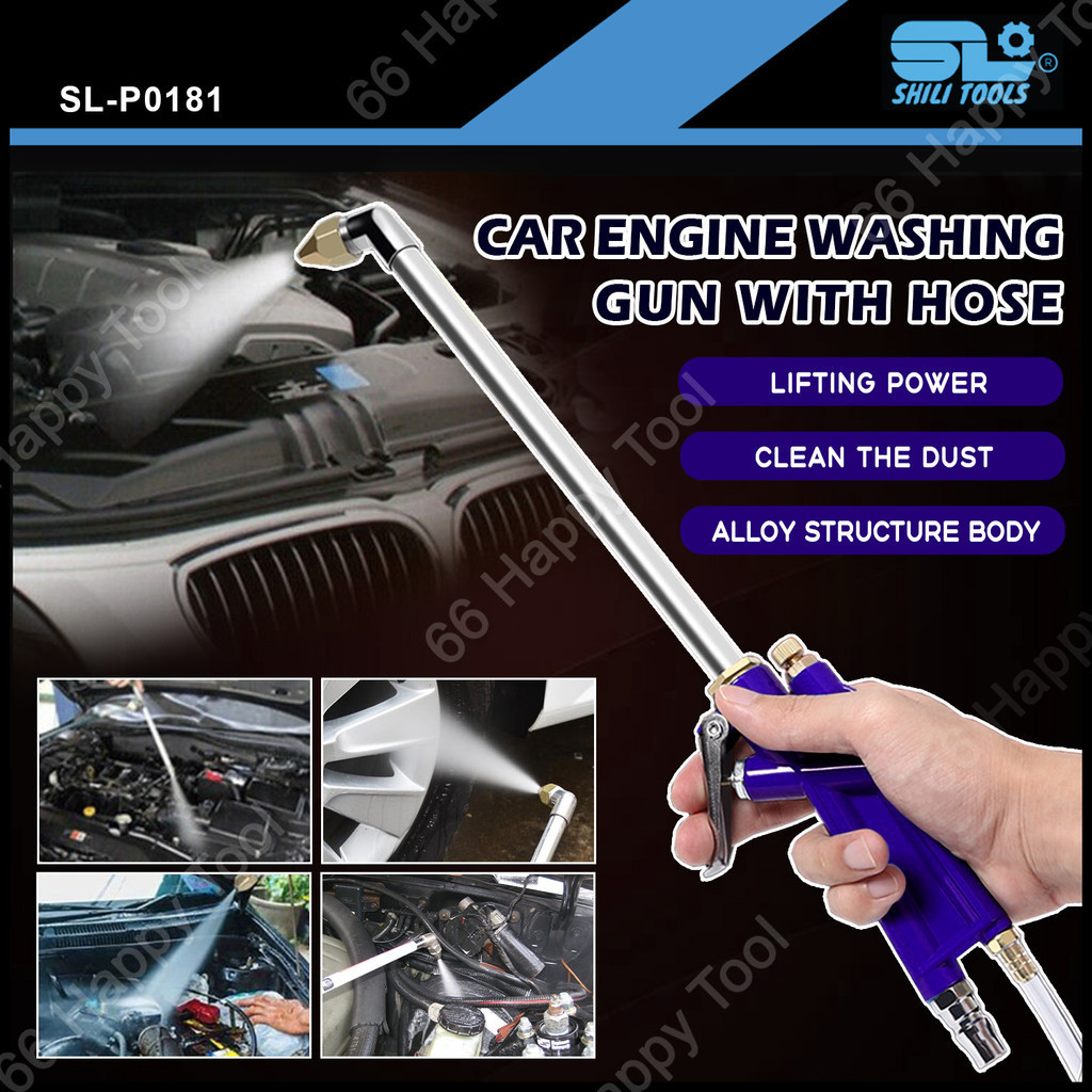 Car Engine Oil Cleaner High Pressure Air Water Spray Pneumatic 2 In 1 ...