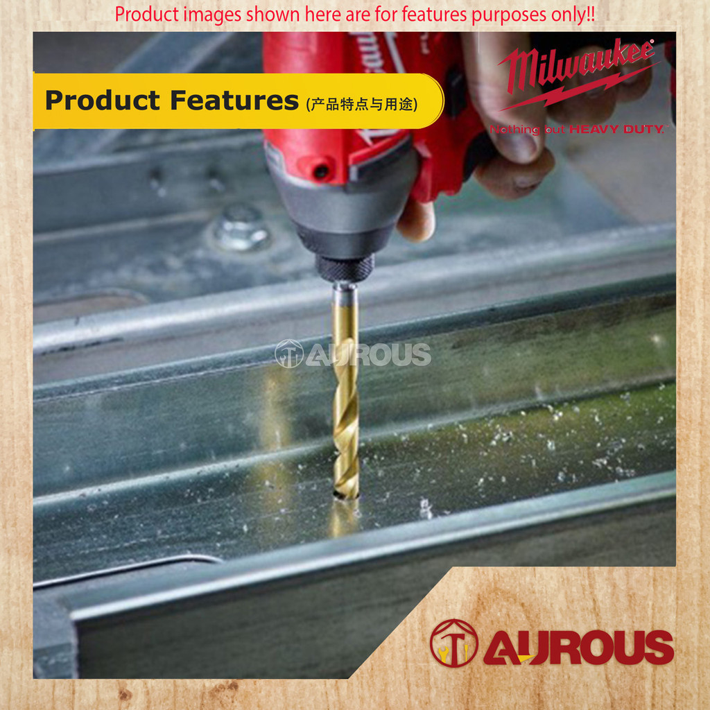 MILWAUKEE 40PCS/50PCS SHOCKWAVE IMPACT DUTY DRILL & DRIVER SET ...