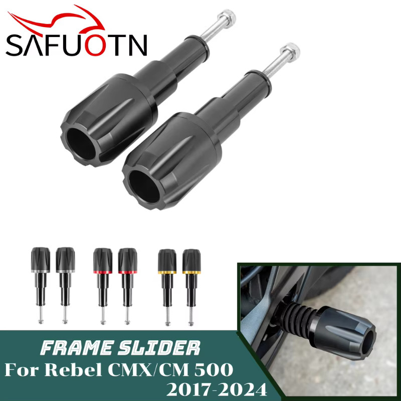 CM500 CMX500 Frame Sliders for Honda Rebel CMX CM 500 2017-2024 ...