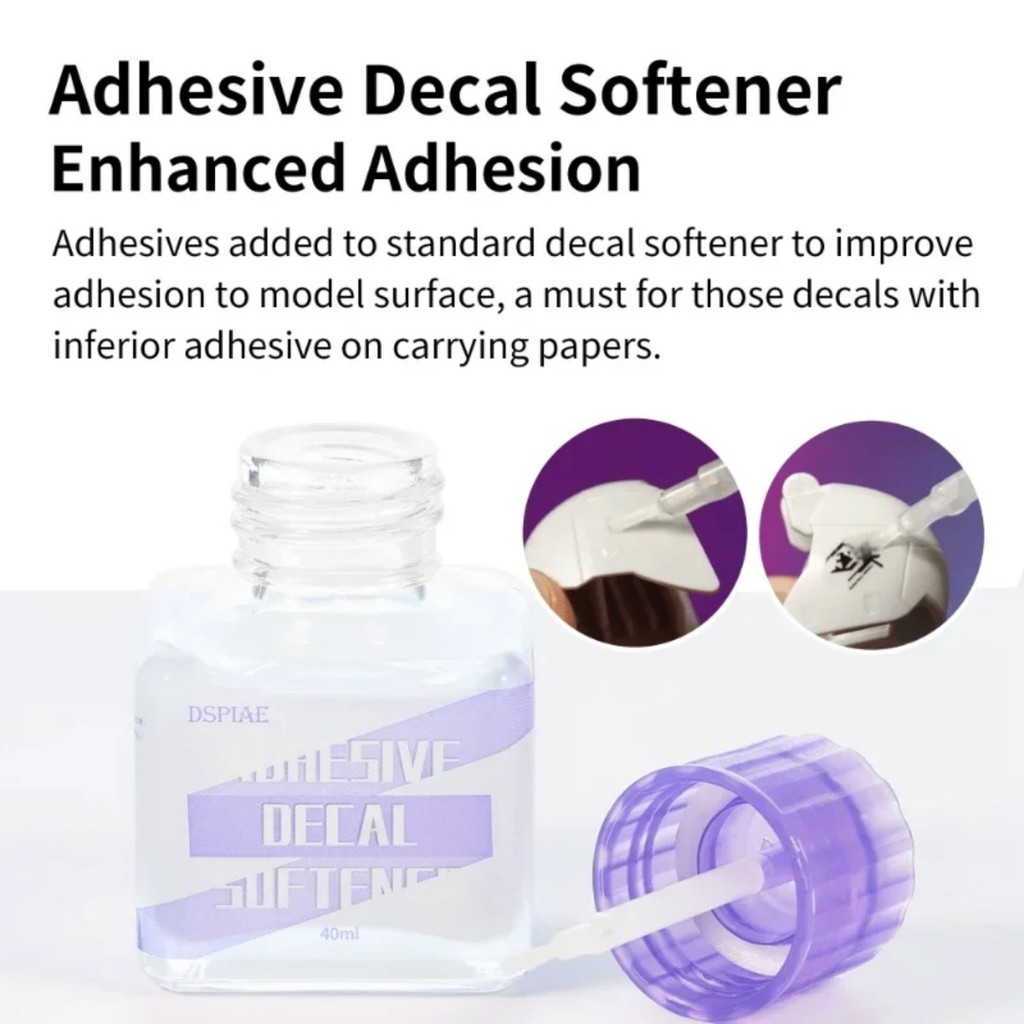 DSPIAE Decal Softener ETC-03 ETC-04 Adhesive Decal Softener for Gundam ...