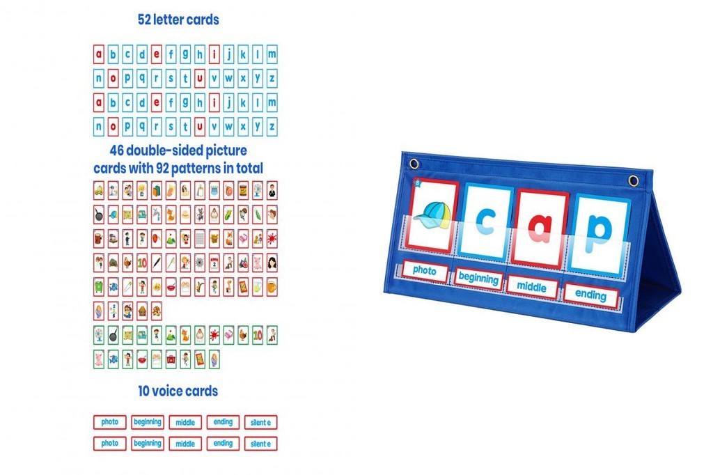 BF Word Spelling Game Cvc Word Blending Board Cvc Word Building Game ...