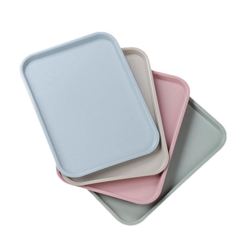 COLOGO 🥇 Food Pallet Plastic Tray Rectangular Household Kitchen ...