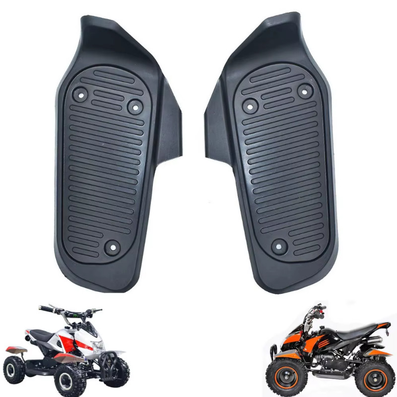 1 Pair Foot Rest Guard ATV Footrest for 49cc kids quad bike mini ATV ...