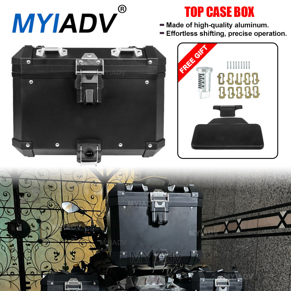 45L Motorcycle Top Case Box Tail Trunk Aluminum Box For BMW R1200GS ...