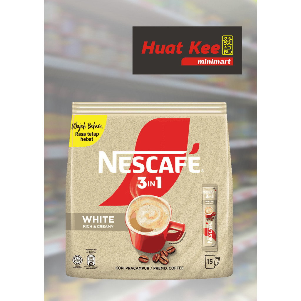 Nescafe White Coffee Rich&Creamy 15x32g | Shopee Malaysia