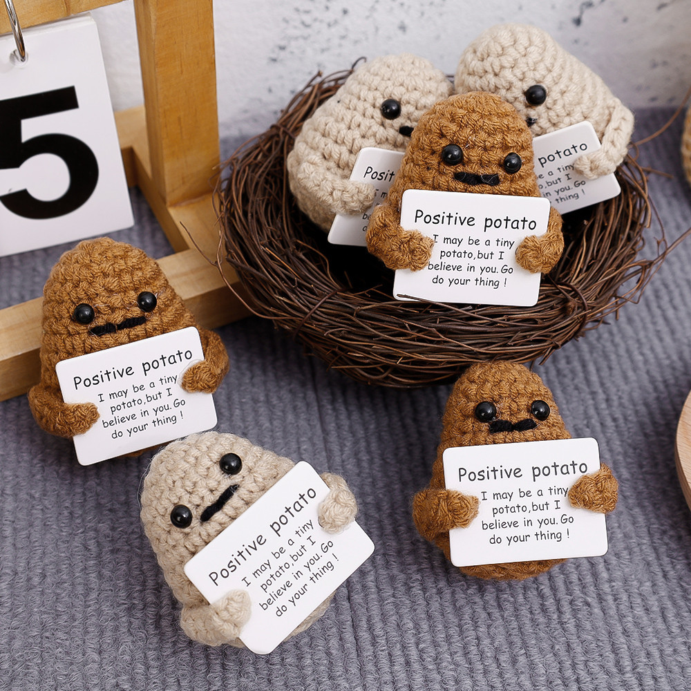Mini Positive Energy Potato - Lucky Potatoes Hug Pocket - For Office ...