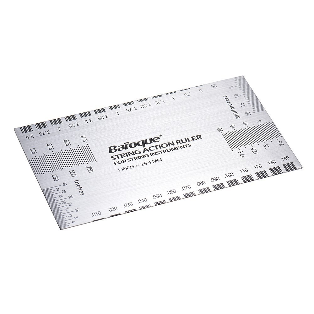 【Fast delivery】 Stainless Steel String Action Ruler Gauge Tool in/mm ...