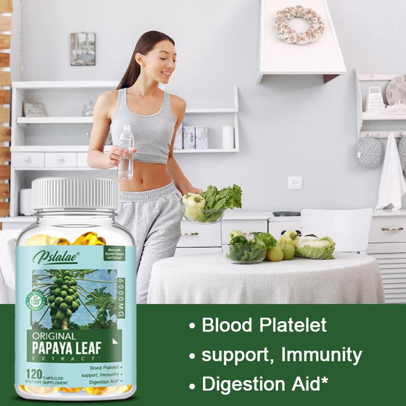 Pslalae Papaya Leaf Extract - Platelet, Bone Marrow and Spleen Support ...
