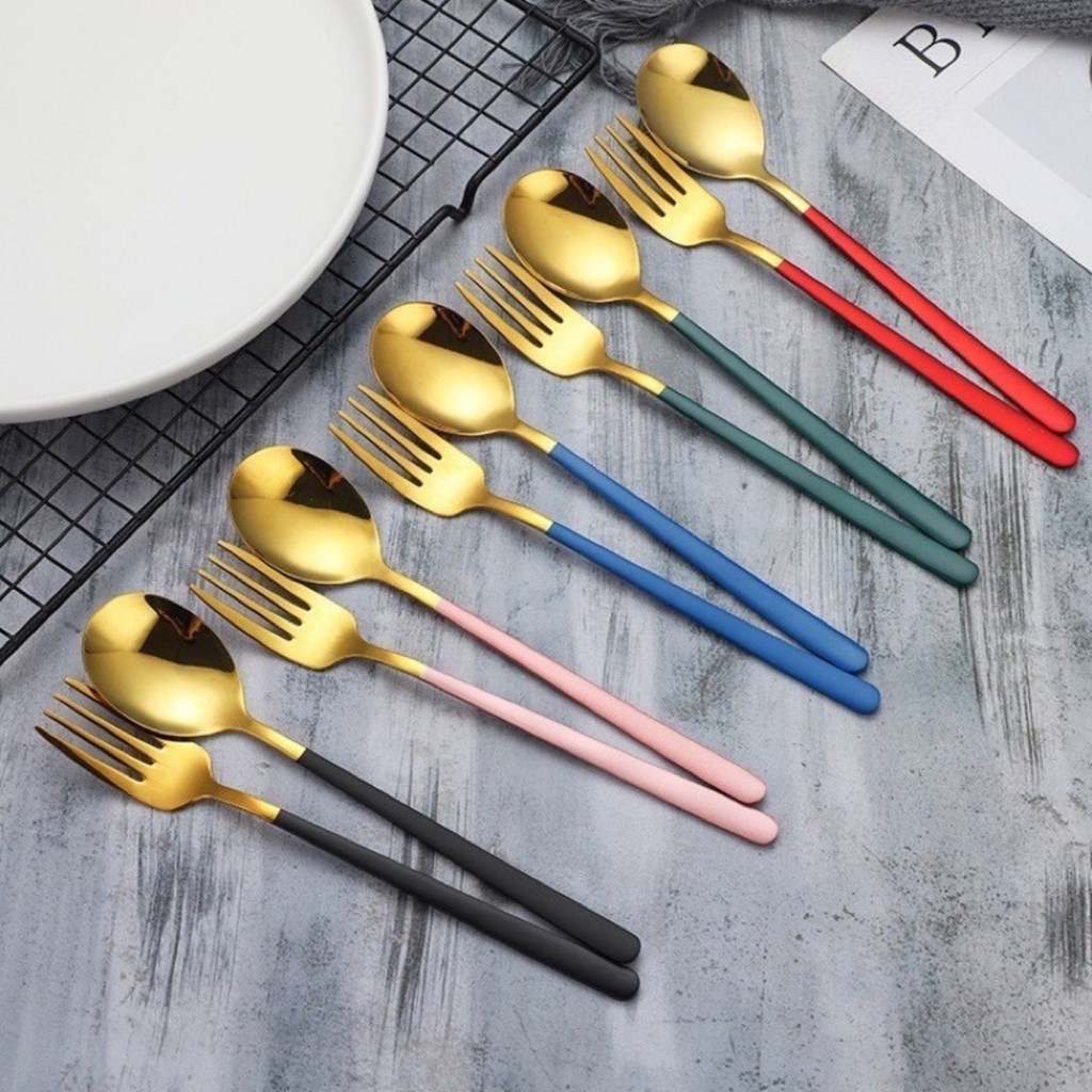 CK Multi-Purpose Stainless Steel Cutlery Set Travel Spoon Fork ...