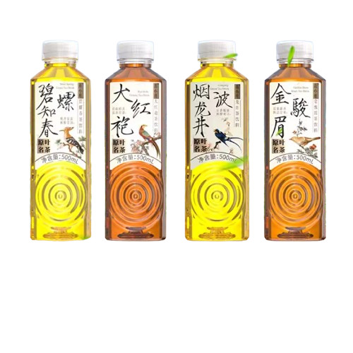 茶小开茶饮料系列 碧螺春/ 金骏眉/ 大红袍/ 烟波龙井 500ml Cha Xiao Kai Tea Drink Series ...