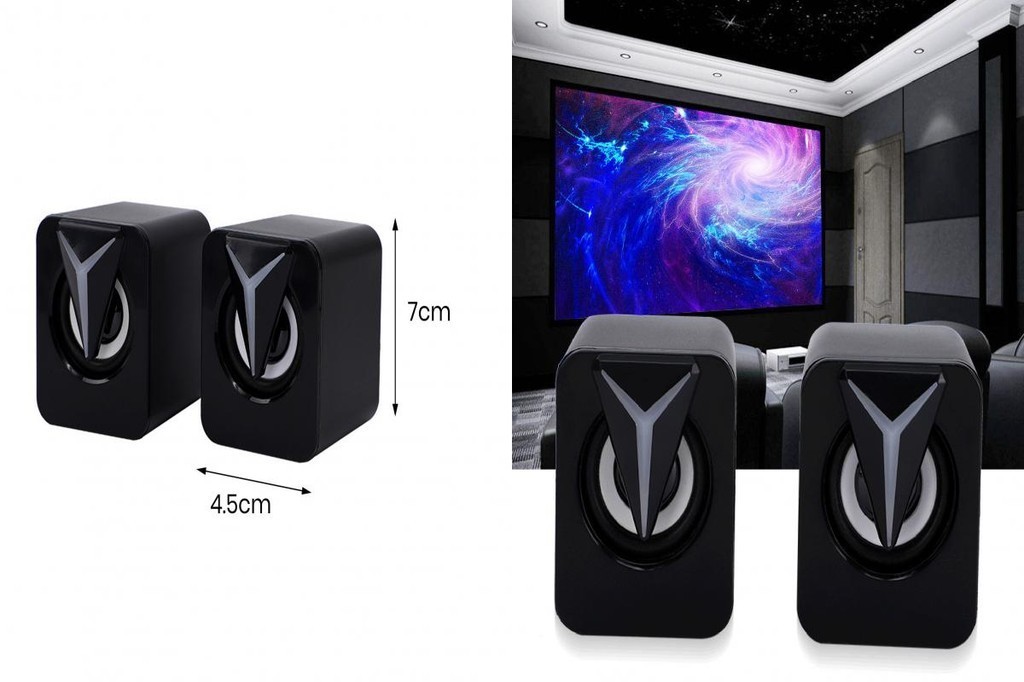 SN Portable Sound Box Portable Usb Speaker with Rgb Light for Laptop ...